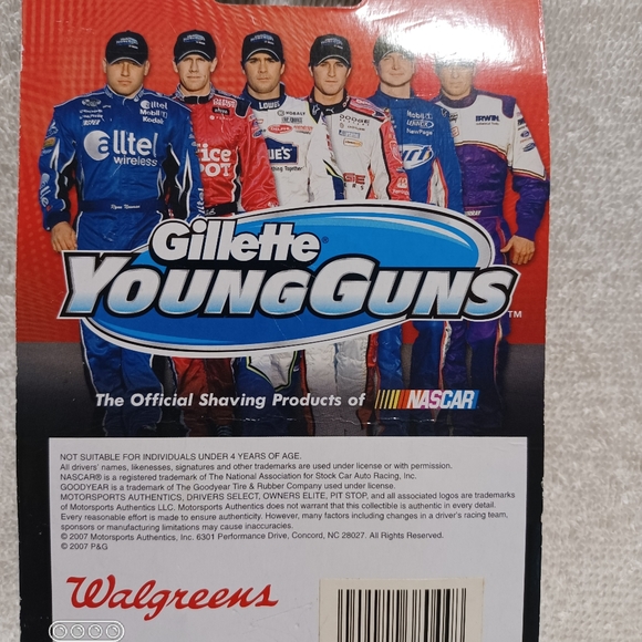 Nascar | Other | Gillette Young Guns Nascar Diecast Race Car | Poshmark